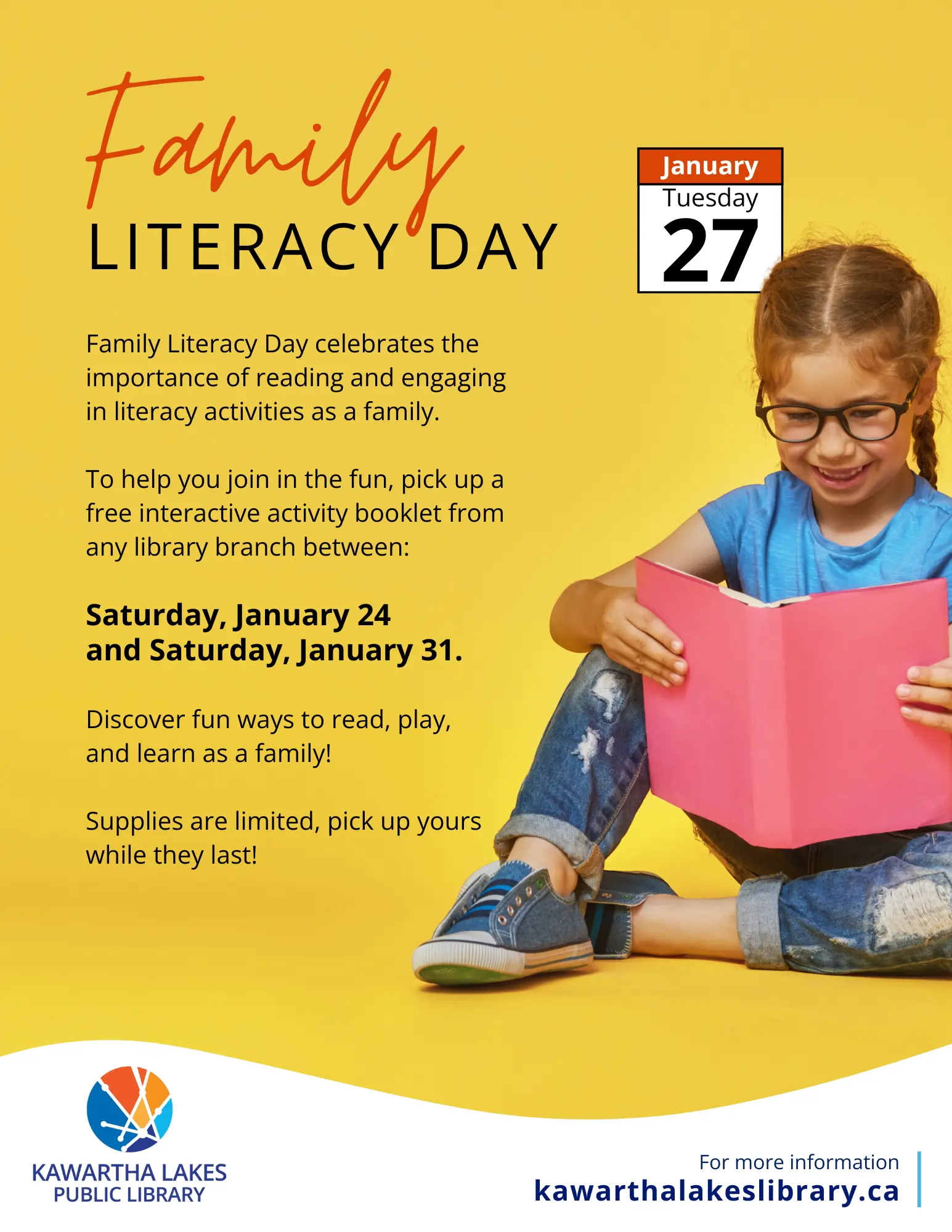 Celebrate Family Literacy Day 2026